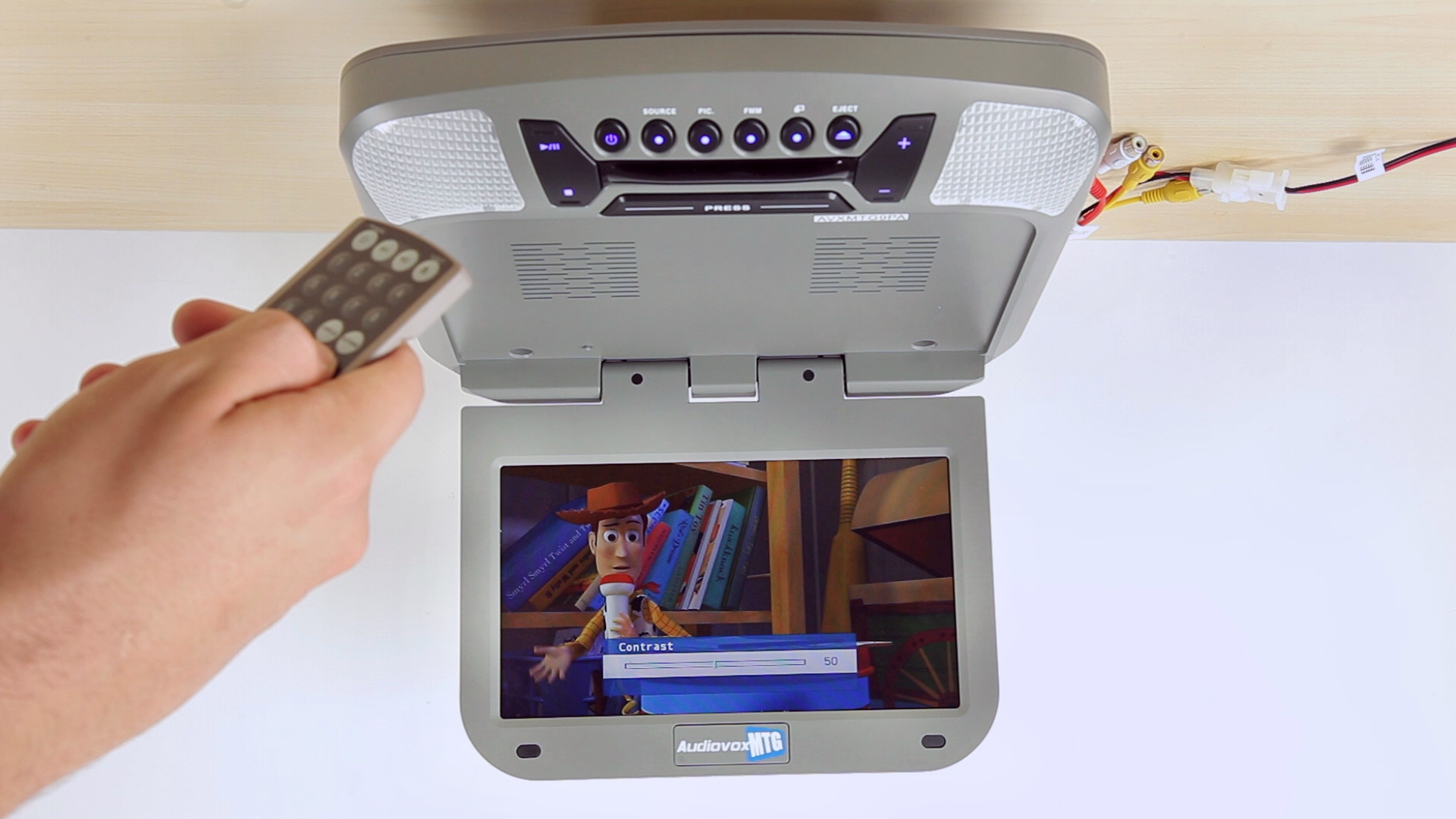 Audiovox Overhead DVD - Video comparision - Quality Mobile Video Blog